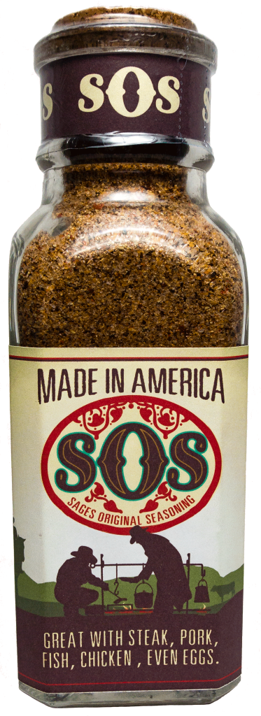 12 oz Bottle of SOS Seasoning - SOS Sage's Original Seasoning