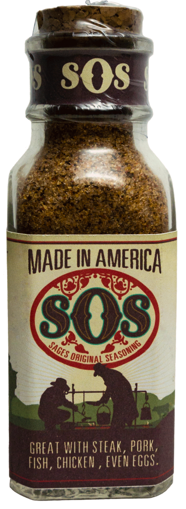 3 oz Bottle of SOS Seasoning - SOS Sage's Original Seasoning
